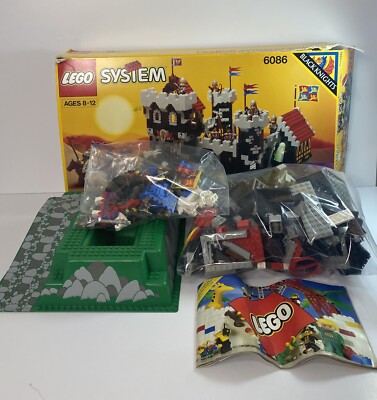LEGO Castle 6086 Black Knight’s Castle Read Description | eBay