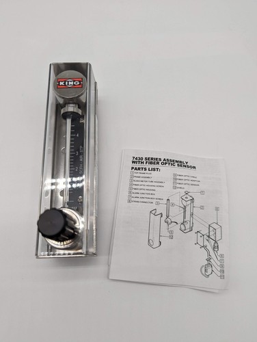 King Instruments 74C123G081123510 flow meter 0-4 SCFH-AIR-STP | eBay