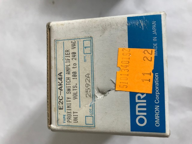 E2c-ak4a Omron Proximity Switch Sensor Amplifier E2CAK4A for sale online | eBay