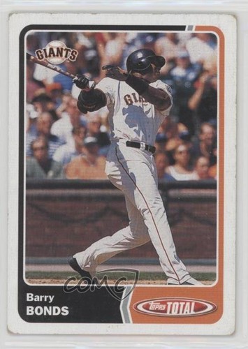 2003 Topps Total Team Checklist Barry Bonds #TTC25 | eBay