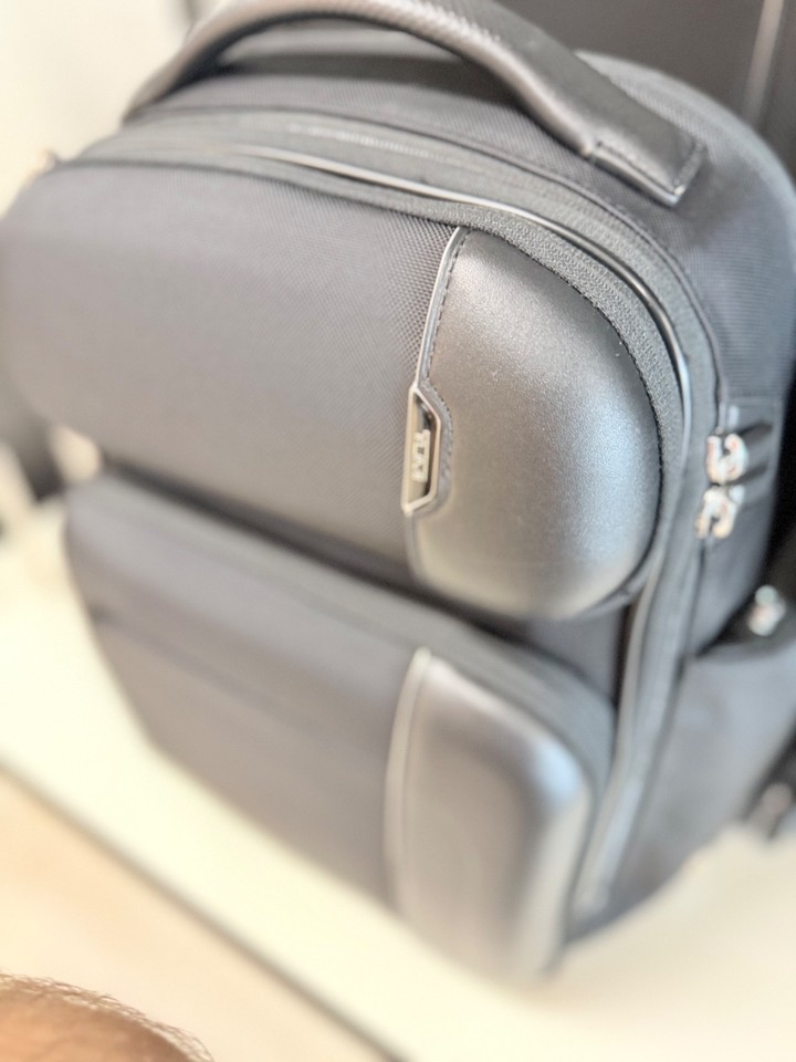 NEW Tumi ARRIVE BARKER 17.0” HTLS Polyester Laptop Backpack - BLACK w ...