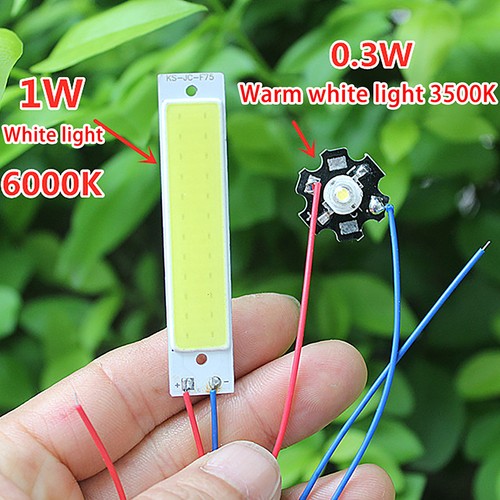 Double LED Light Board With Switch DC 3.7-5V Flashlight Desk Lamp DIY ...