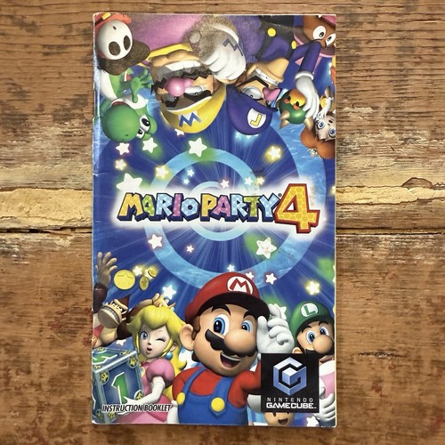 Mario Party 4 Manual - English - Nintendo Gamecube 2002 | eBay
