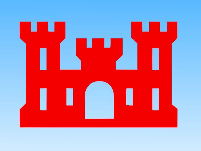 Army Engineer Castle Logo