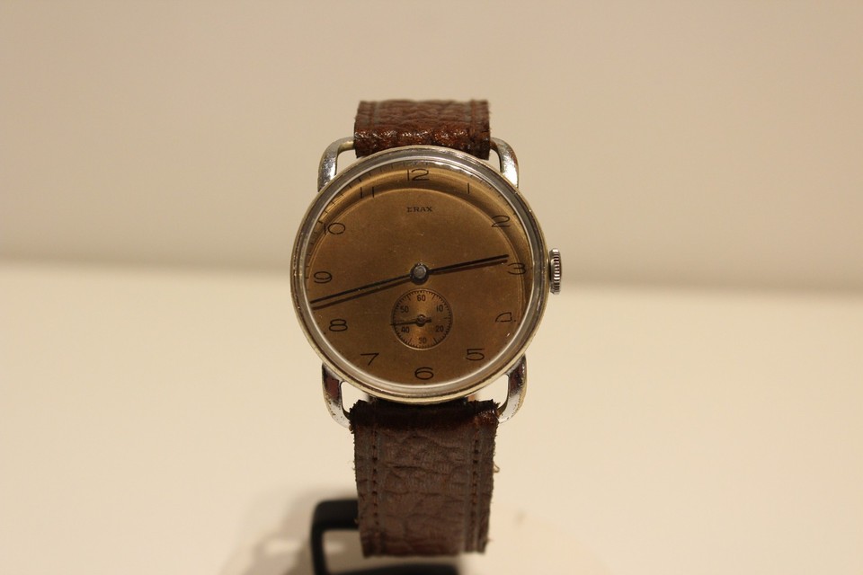 VINTAGE RARE WW2 MILITARY BIG OVERSIZE 36.5MM SWISS MEN'S SWISS WATCH ...