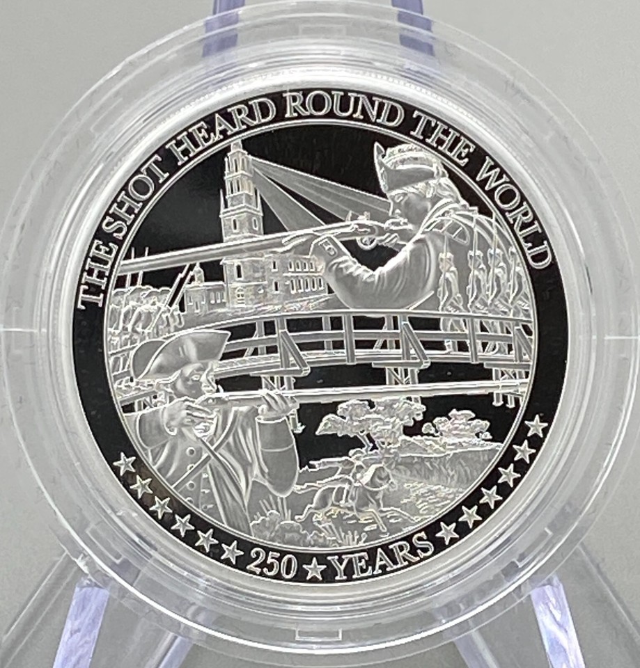 2025 The Battles of Lexington and Concord UK 1oz Silver Proof Coin | eBay