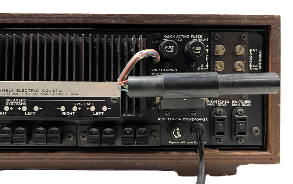 Vintage Sansui 5000A, 55W AM/FM Stereo Receiver, 1969, Fully Serviced ...