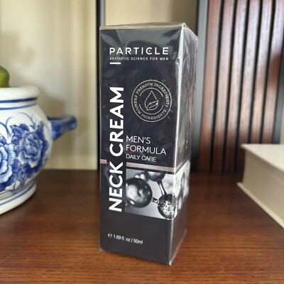 Particle Aesthetic Science Men Neck Cream Men's Formula Daily Care 1.69 ...