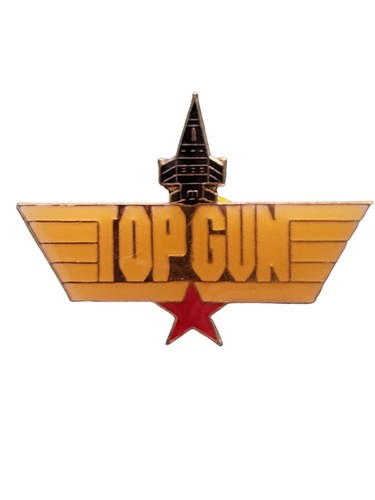 Top Gun Cutout Mini USN Navy Lapel Pinback Badge Maverick Pilot | eBay