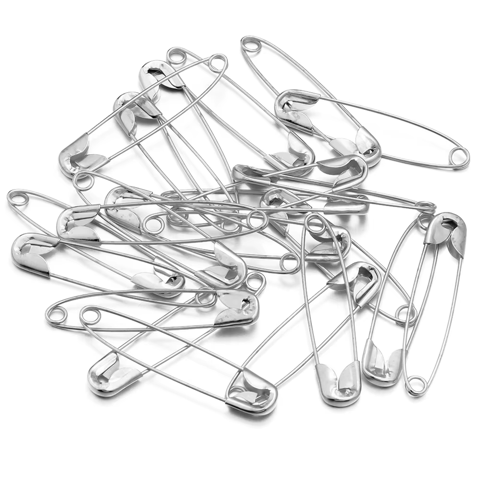 50-200Pcs/Lot Safety Pins DIY Sewing Tools Accessory Silver Metal ...