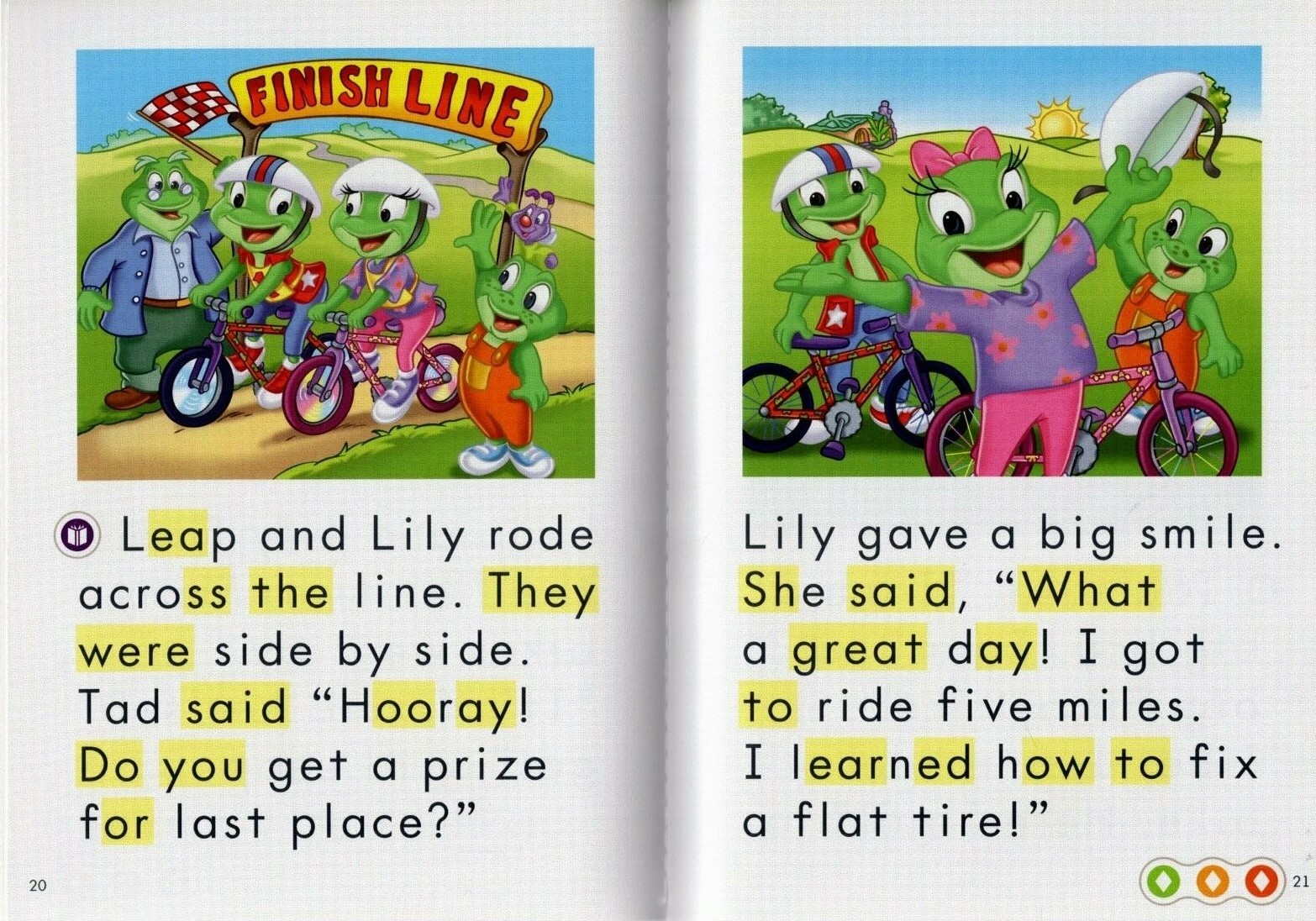 The Bike Race by Holly Melton (Leap Frog - Tag Reading System) | eBay