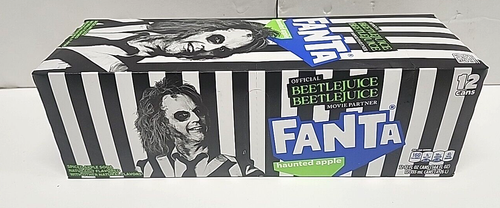 Fanta Beetlejuice, Haunted Apple Soda, Official Movie Partner, 12 OZ ...