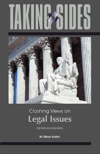 Taking Sides: Clashing Views on Legal Issues Paperback M. Ethan K ...