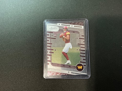 2024 PANINI ABSOLUTE #102 JAYDEN DANIELS ROOKIE SILVER COMMANDERS RC | eBay