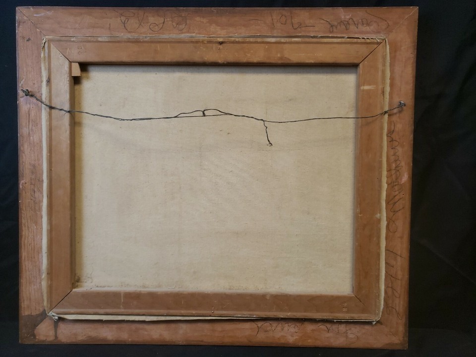 A D Macintyre (1890-1953) Listed Arizona Artist Desert Painting Oil on ...