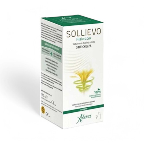 Aboca Sollievo FisioLax Supplement Treatment Constipation Syrup 180Gr ...
