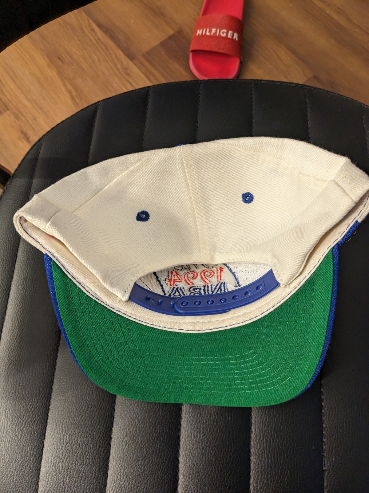1994 NBA Finals *RARE* Vintage DS LOGO Athletic Sharktooth Snapback Hat ...