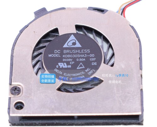 1pcs Delta KDB0305HA3-00 3005 5V 0.50A 3CM for drone cooling mini fan ...