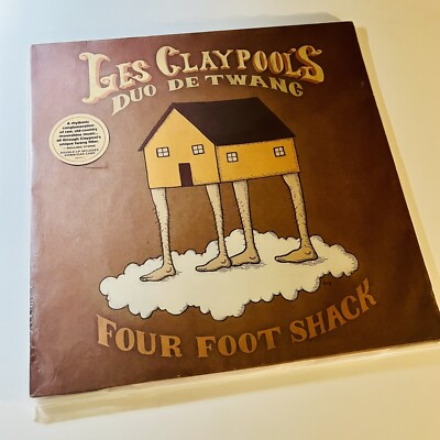 Les Claypool Duo De Twang FOUR FOOT SHACK Vinyl 2xLP Record NM UNPLAYED ...