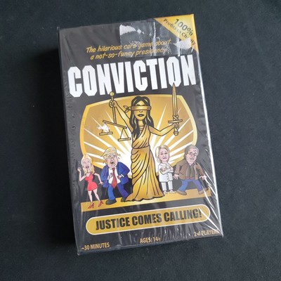 Conviction (Card Game, 2017) American politics political humor Neil ...