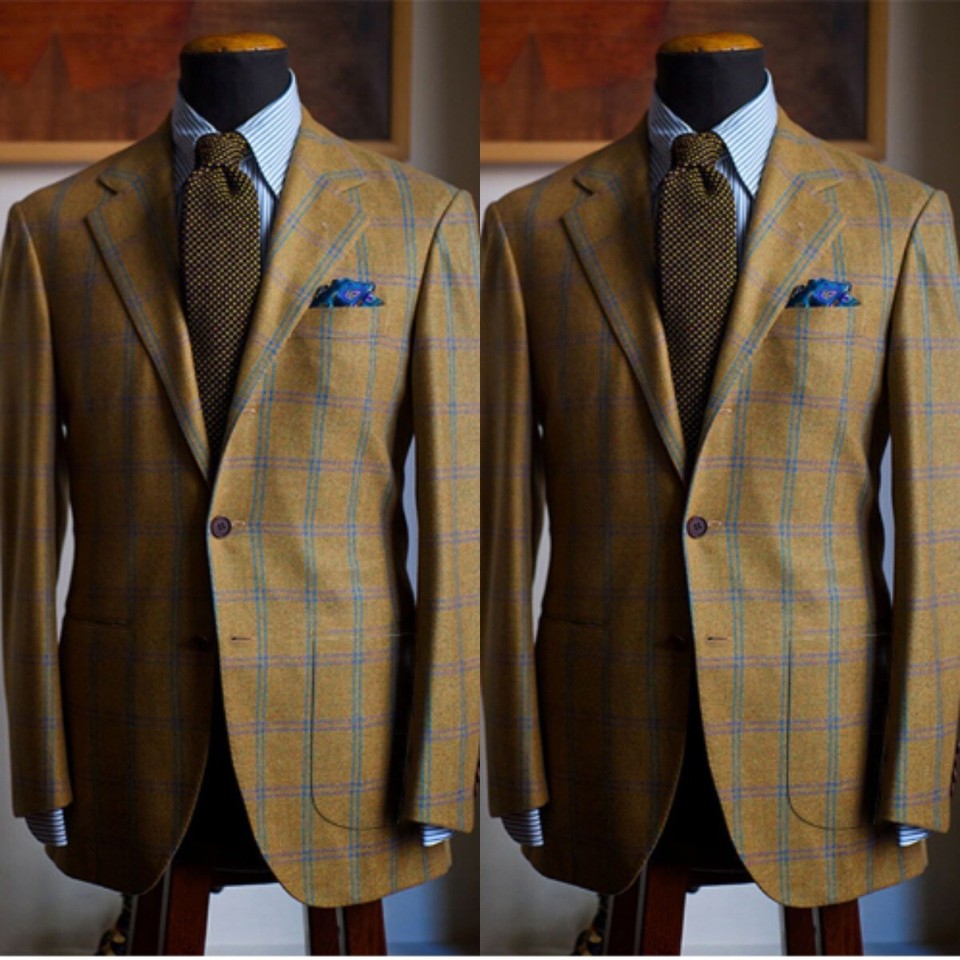 Check Mens' suis Business Party Formal Prom Ginger Evening Tuxedo ...