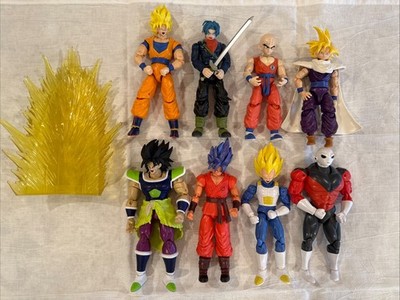 Dragon Ball Z DBZ Action Figures Set of 8 Excellent Condition | eBay