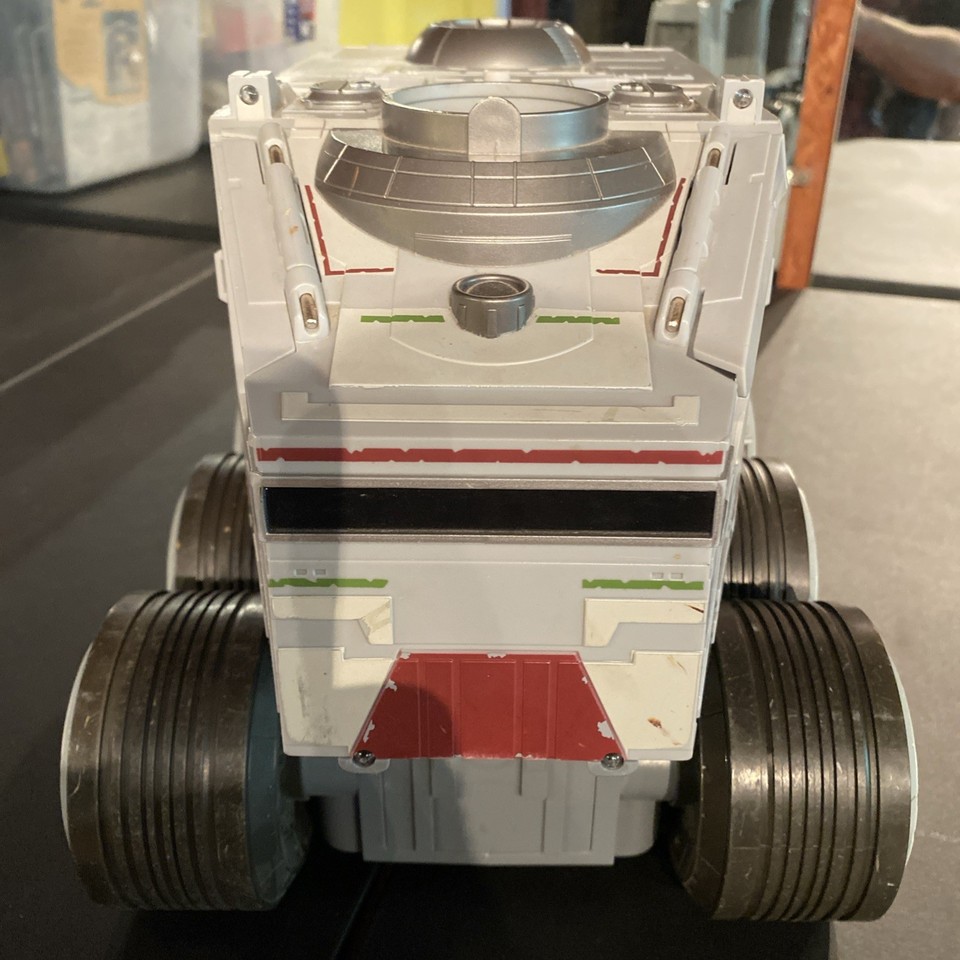 2008 Clone Wars Turbo Tank Juggernaut Vehicle-Electronics Work Great ...