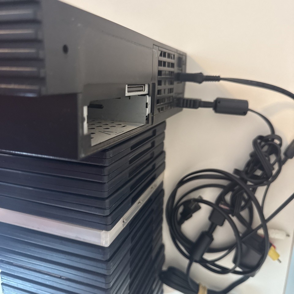 Sony Playstation 2 Console PS2 Fat SCPH-50001 Bundle20Games 3 ...