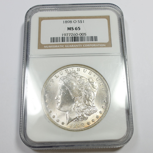 1898 O NGC MS65 - Silver Morgan Dollar $1 US Coin #58673B | eBay