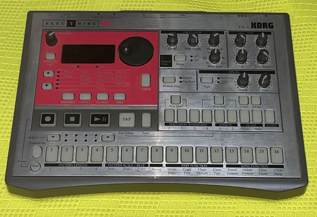 KORG ELECTRIBE R ER-1 ER1 Rhythm Synthesizer Analog Modeling PCM Tested ...