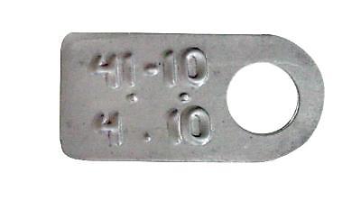 Mopar Dana Rear Differential Axle 4.10 Ratio Tag FR10 for sale online ...