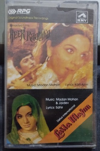 Rare Laila Majnu - Heer Ranjha Bollywood Cassette Audio Tapes Sealed ...