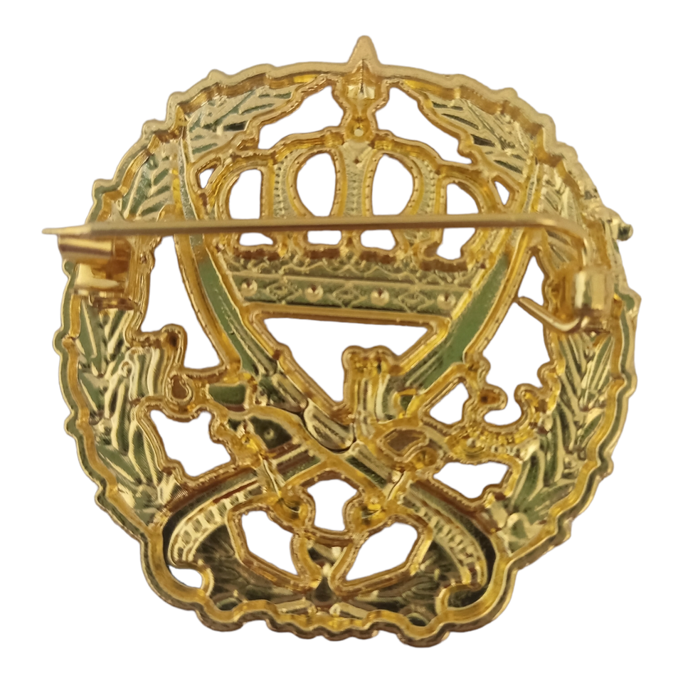 Jordanian Army Beret Badge Jordan Armed Forces Rare Military Hat Cap ...