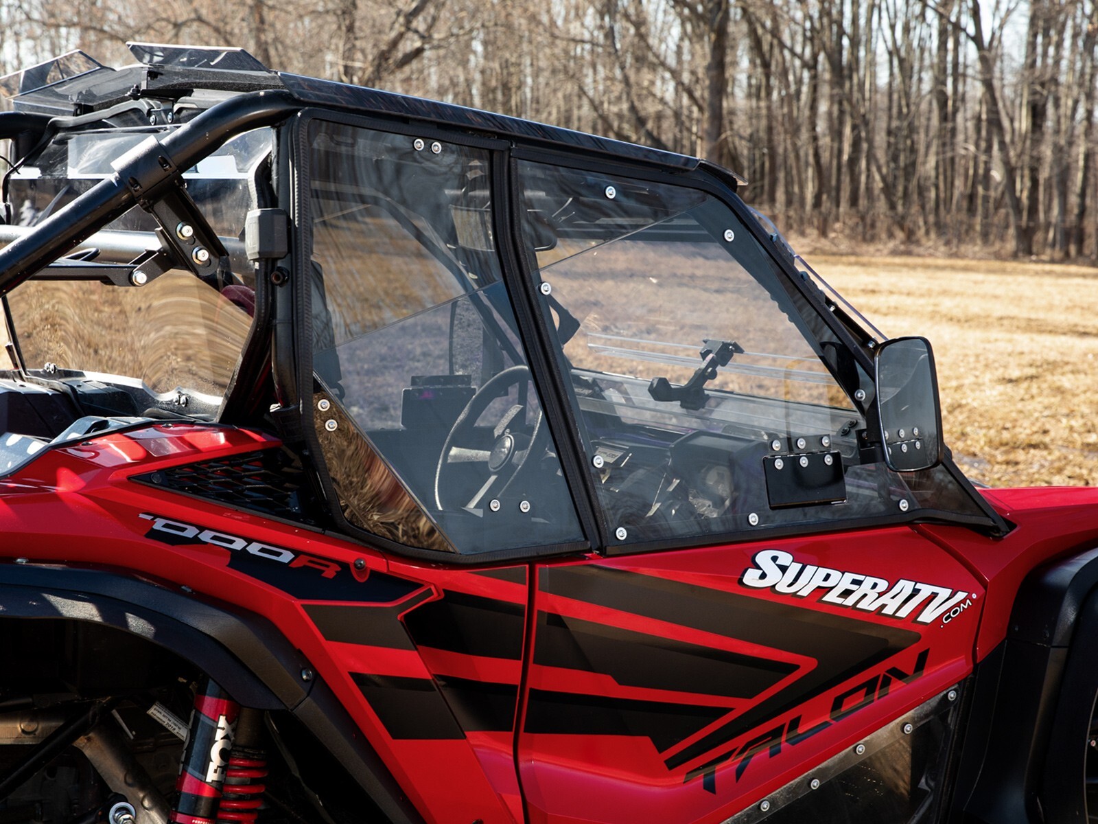 SuperATV Cab Upper Doors for Honda Talon 1000X / 1000R (2019+) - 2 Door ...