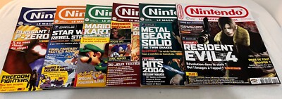 lot magazine jeux vidéo Nintendo officiel N•16,17,18,19,20,22 | eBay