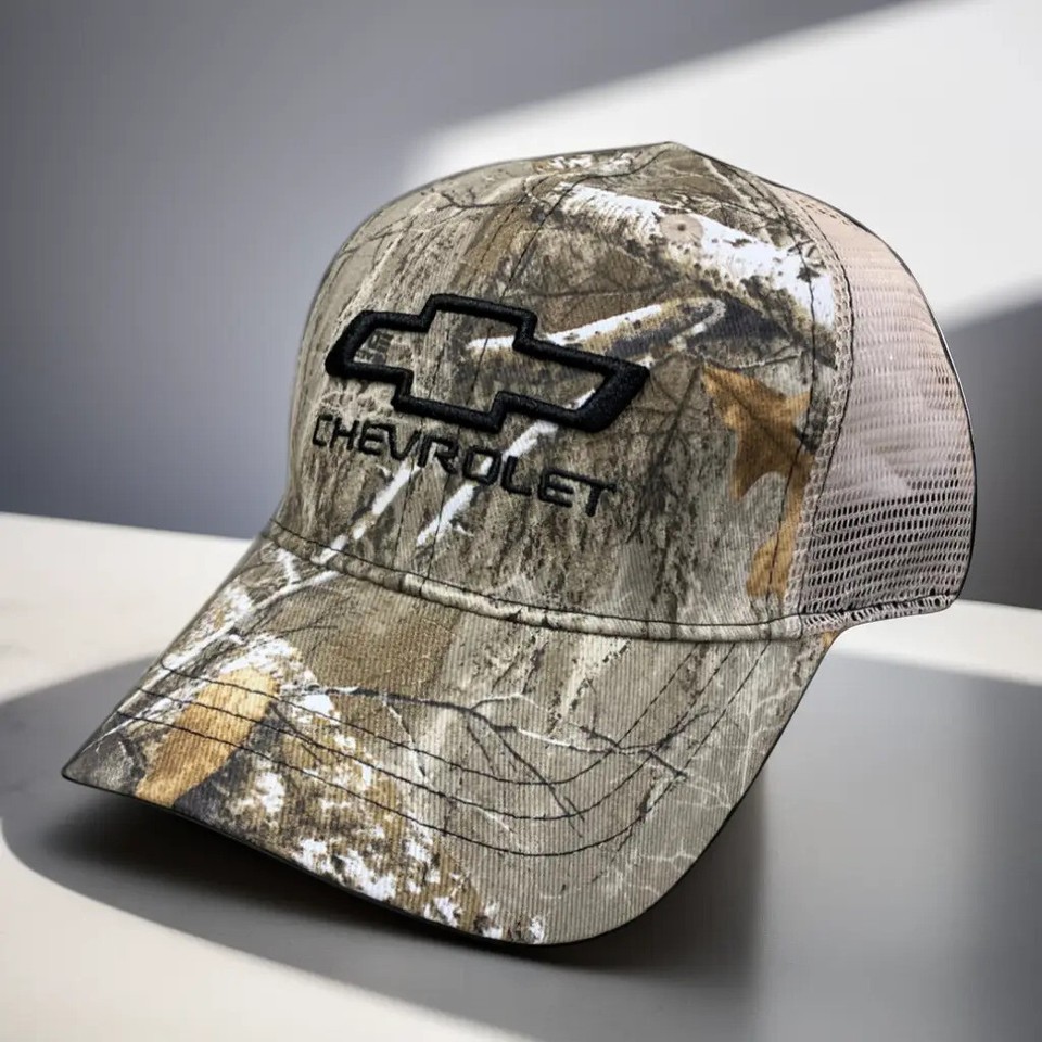 Chevy Cap GM Chevrolet Baseball Caps Hat Adjustable Camo Mossy Oak | eBay