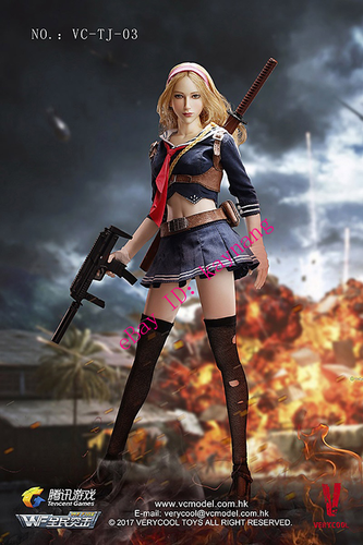 VERYCOOL 1/6 VC-TJ-03 Wefire of Tencent Game Third Bomb Blade Girl ...
