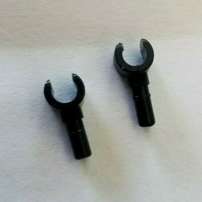 LEGO Minifigure Black Hands Pair Body Part Black Gloves Set of Hand ...