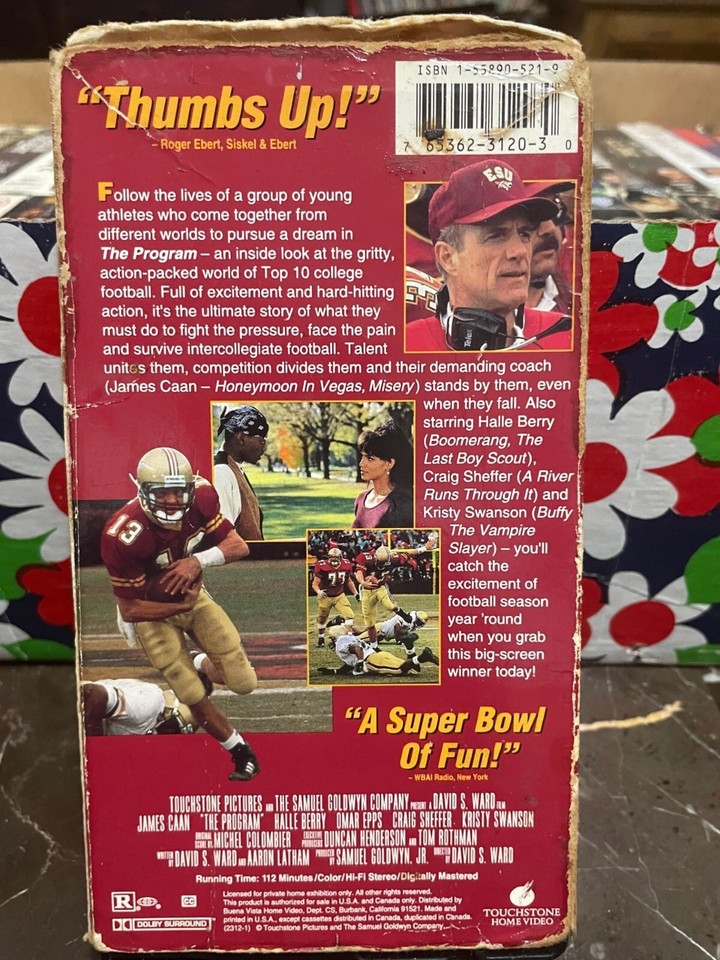 The Program (VHS, 1994) 765362312030| eBay