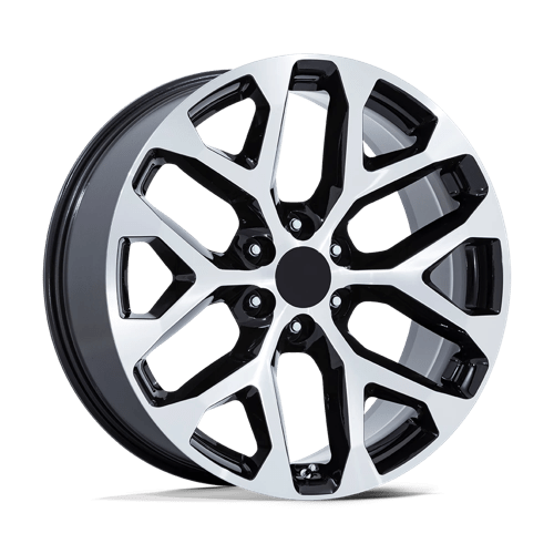 Performance Replicas PR177 20X9 6X139.7 24 78.10 GLOSS BLACK MACHINED ...