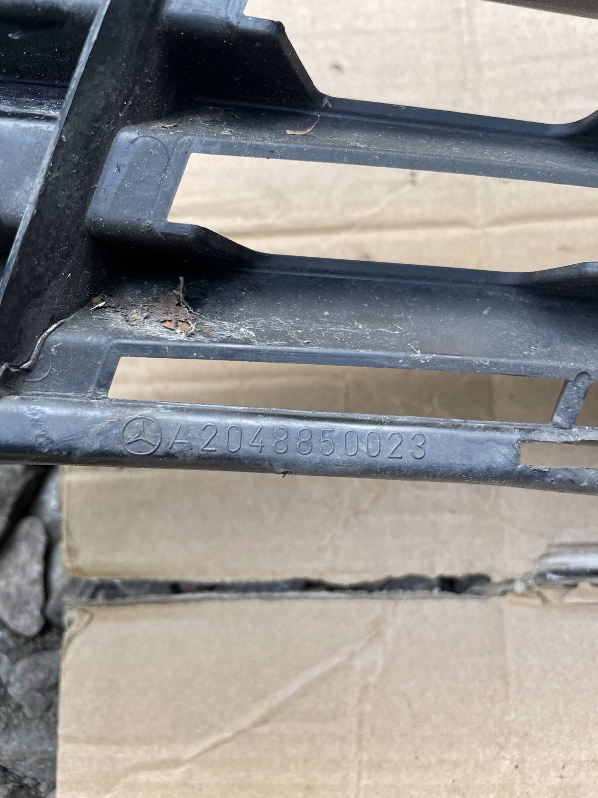 MERCEDES C-CLASS W204 FRONT BUMPER LOWER GRILL 2048850023 W204 2007 ...