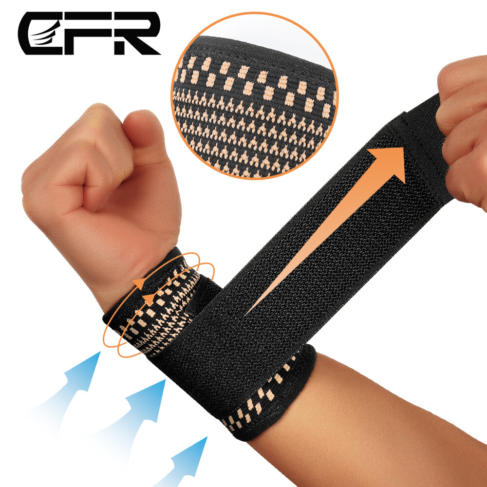 Arthritis Copper Wrist Wrap Support Compression Sleeve Hand Brace Pain ...