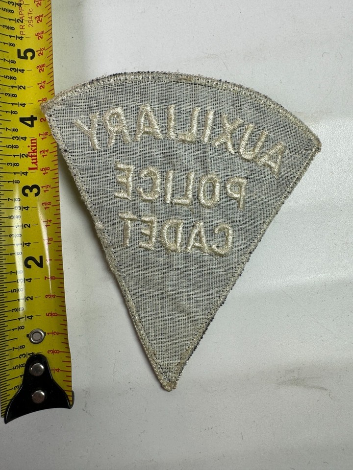 Auxiliary Police Cadet Patch | eBay