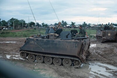 Vietnam War Photo / US Army M113 APC ACAV in Vietnam COLOR Photo 8318 ...