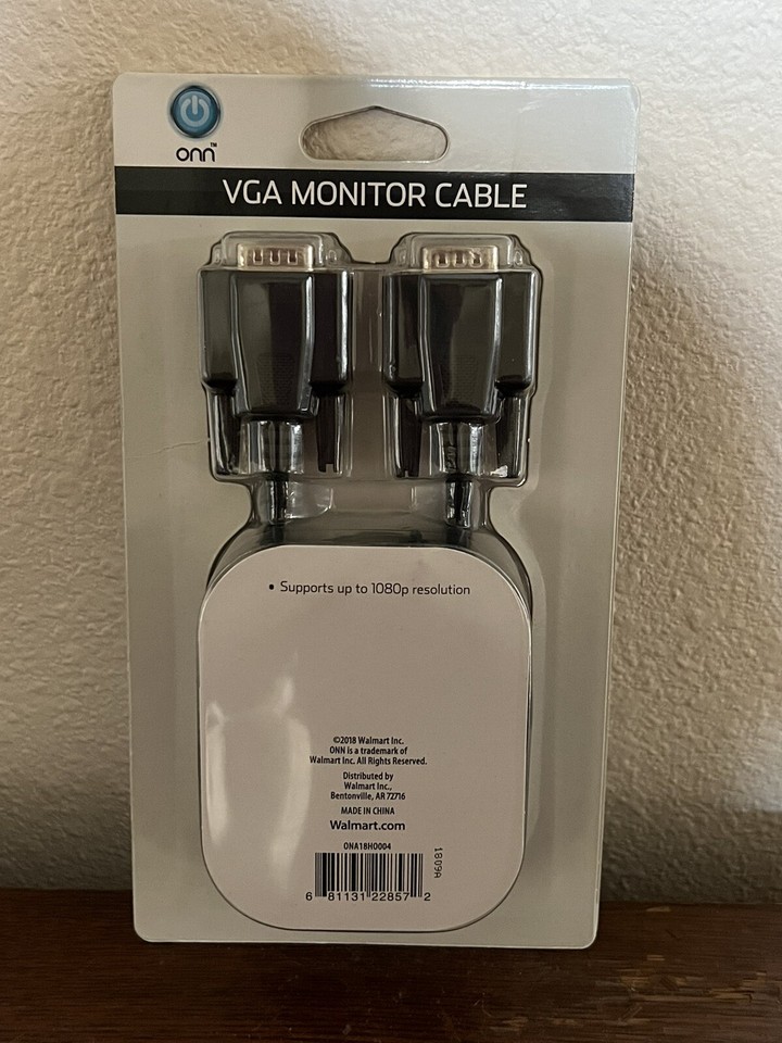 ONN ONA18HO004 VGA Monitor Cable | eBay