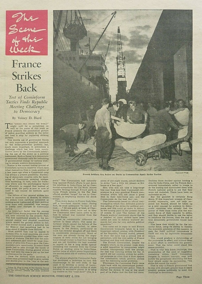 LINCOLN FRANCE STRIKE DANFORTH COAST GUARD TELEMARK NJ VIKING February ...