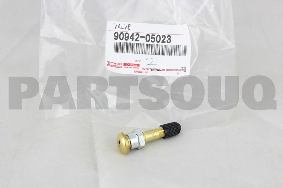 9094205023 Genuine Toyota VALVE (FOR TUBELESS TIRE SPARE) 90942-05023 ...