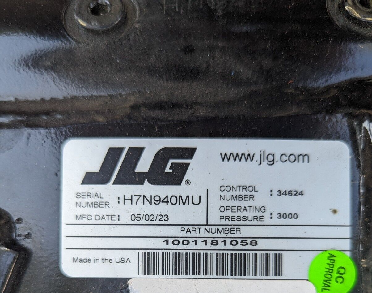 JLG 1001181058 Platform Rotate Hydraulic Actuator for sale online | eBay