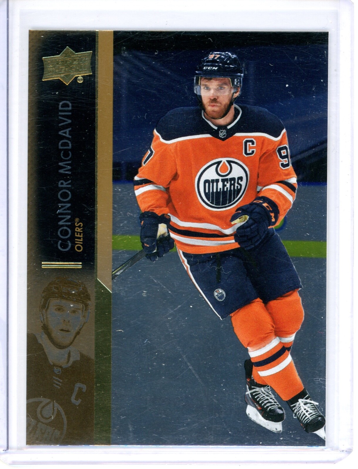 2021-22 Upper Deck Connor McDavid 73 Silver Foil Edmonton Oilers | eBay