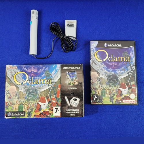 gamecube ODAMA Game + Official Microphone Mic BIG BOX Nintendo PAL ...